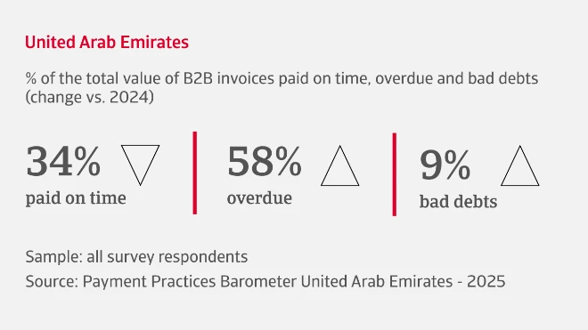 B2B payment practices trends in the United Arab Emirates 2025